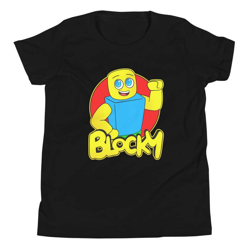 Blocky Super Fan Short Sleeve T-Shirt (Ages 5–14)
